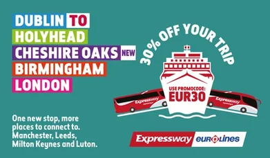 Expressway Eurolines | 30% Discount and New Travel Times