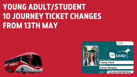 Young Adult/Student 10 Journey Fares Reduction